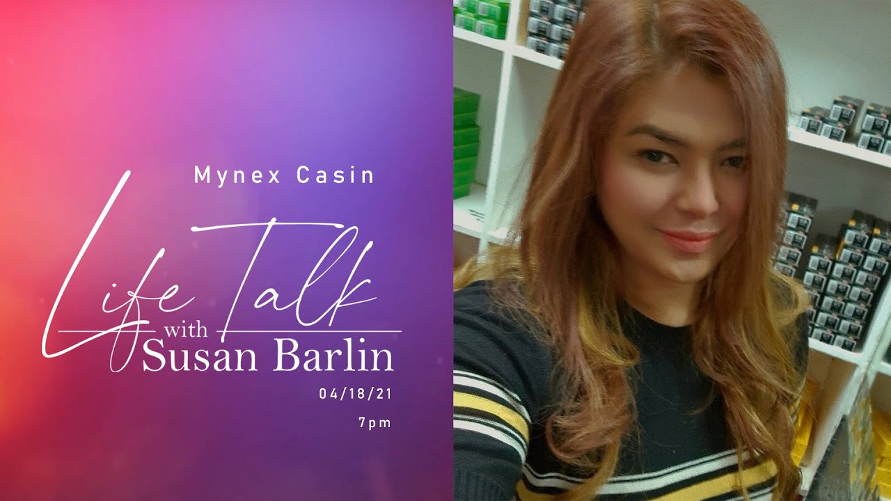 Life Talk with Susan Barlin and Mynex, an entrepreneur with shattered ...