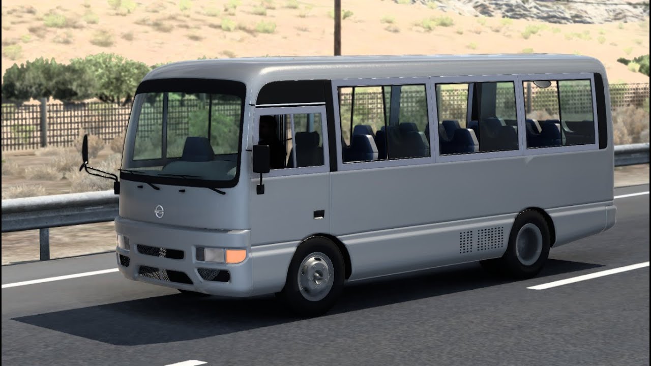 Nissan Civilian Mod | American Truck Simulator - YouTube