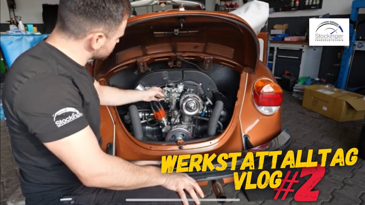 Werkstattalltag Stockinger Fahrzeugtechnik #2 | VW Käfer Diesel im Tank ...