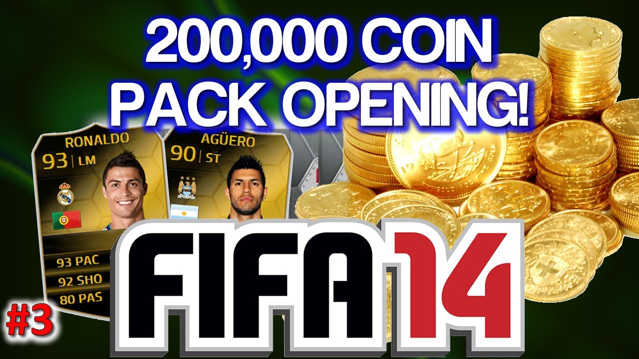 FIFA 14 Ultimate Team | 200,000 COIN PACK OPENING! #3 - YouTube