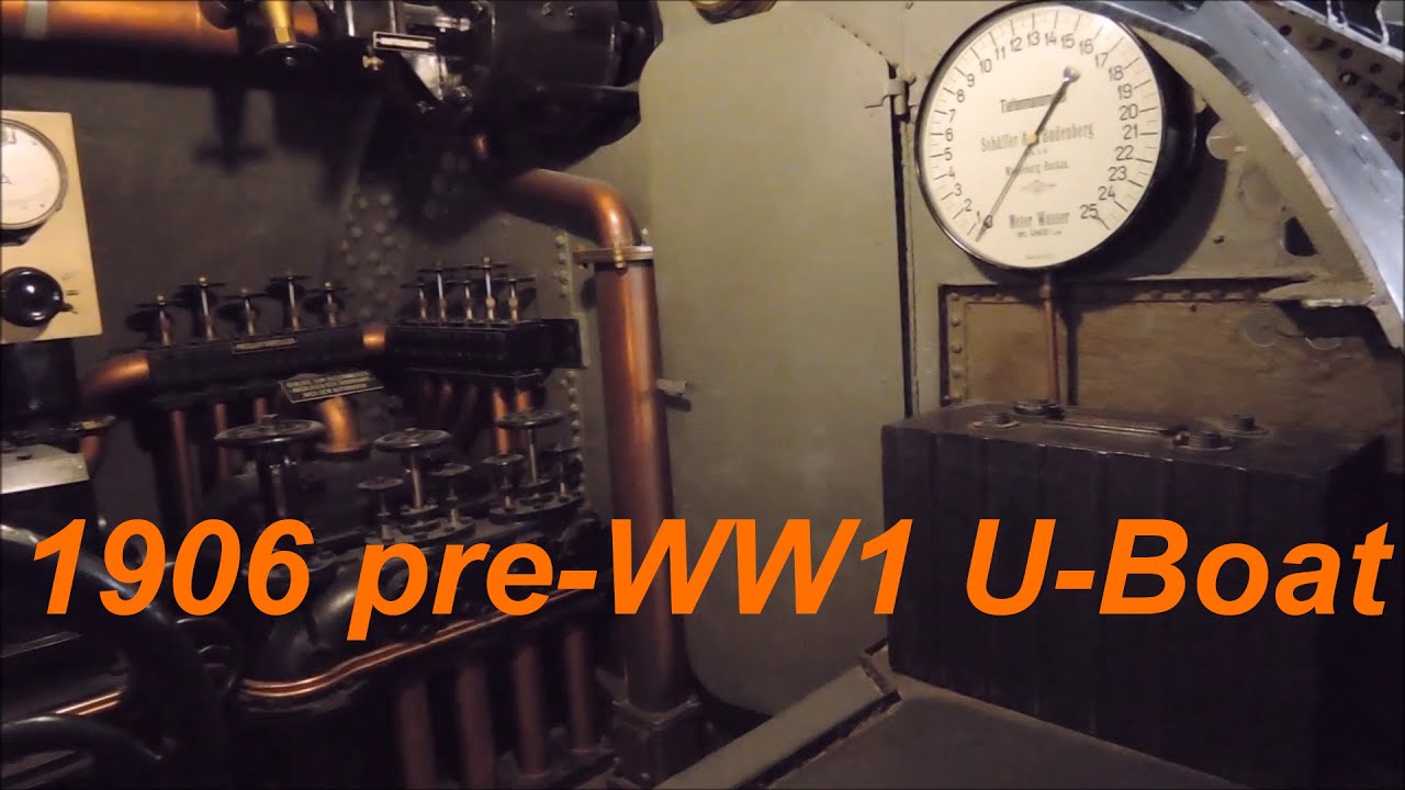 SM U1 | 1906 pre-WW1 U-Boat - YouTube