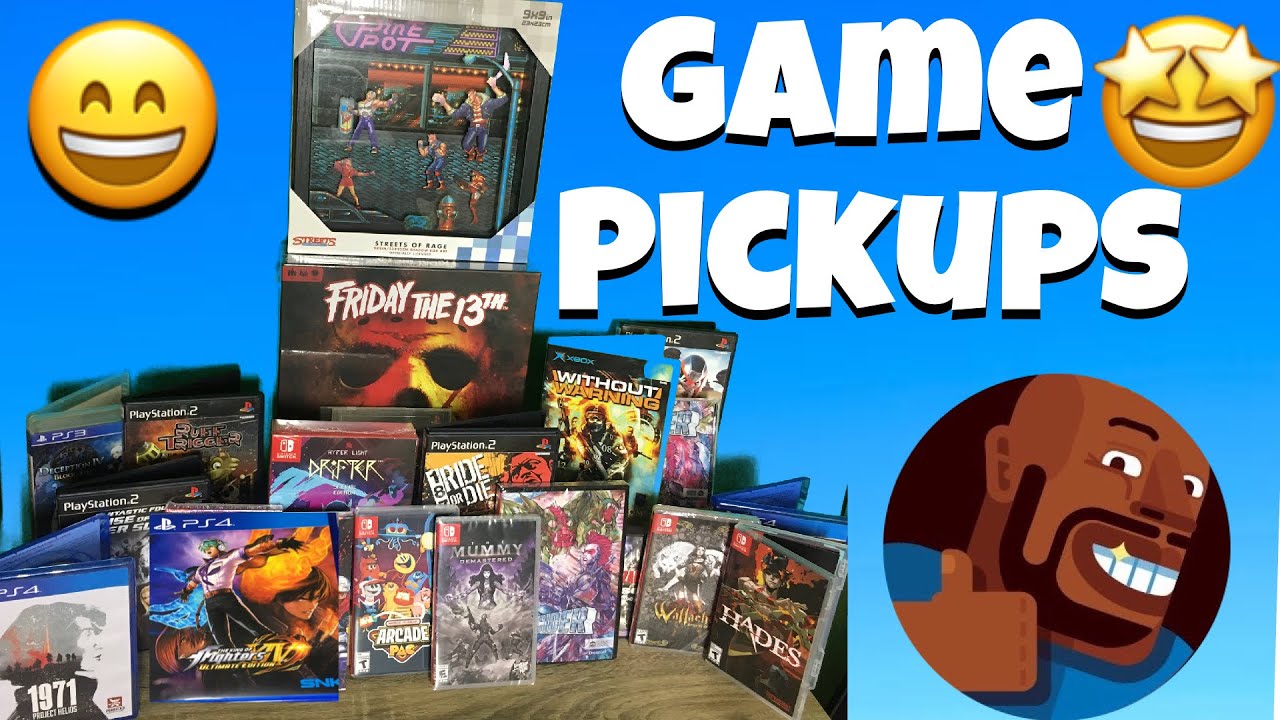 Game Pickups Over 20 games - YouTube