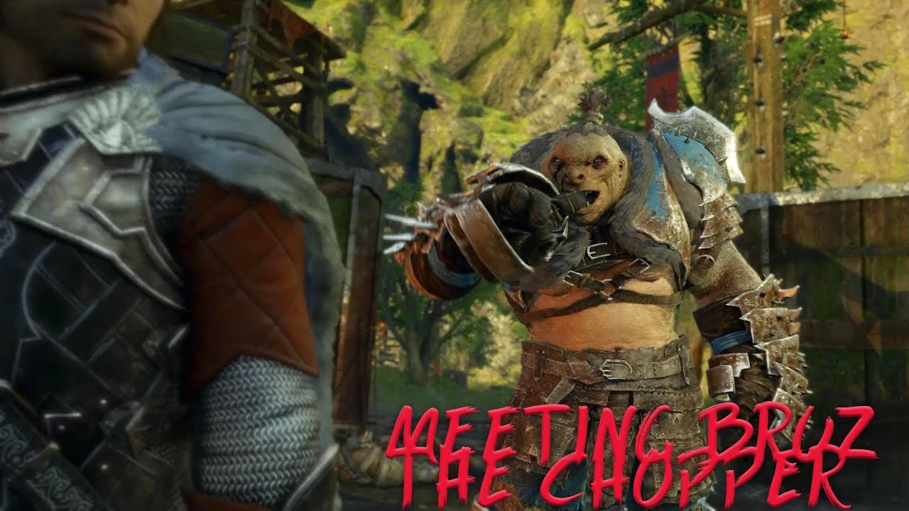 Middle-earth: Shadow of War - Meeting & Dominating Bruz The Chopper ...