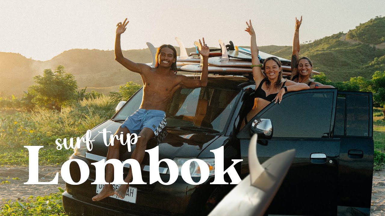 Girls surf trip to Lombok - YouTube