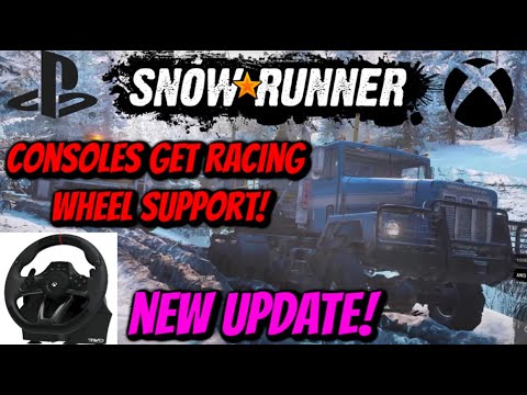 SnowRunner - Console Racing Wheel Compatibility! (NEW UPDATE) - YouTube
