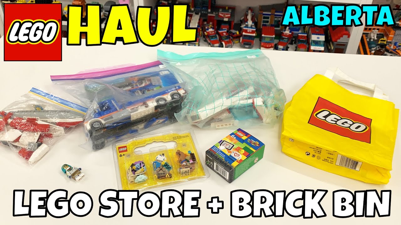 LEGO HAUL from the BRiCK BiN & the West Edmonton Mall in Alberta 🇨🇦 ...