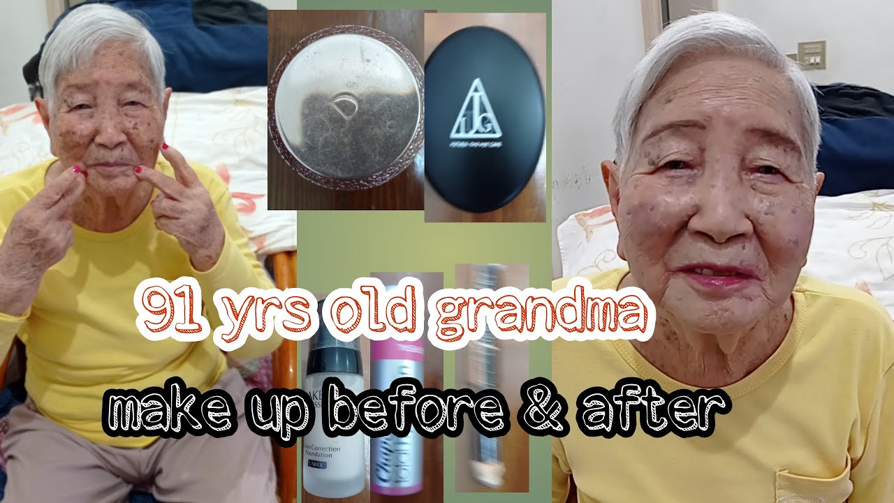 granny's make up tutorial|91 yrs. old #granny #makeup #tutorial#shorts ...