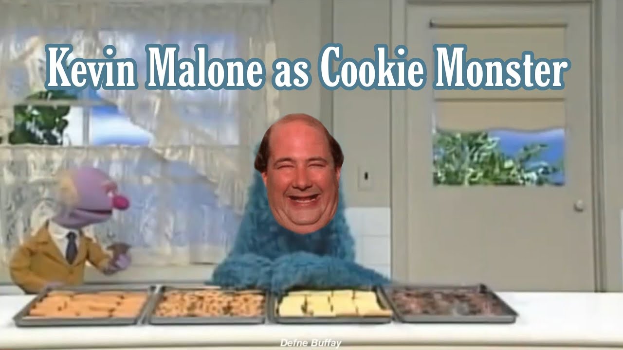 The Office Kevin Malone as Cookie Monster (Türkçe Altyazılı) - YouTube