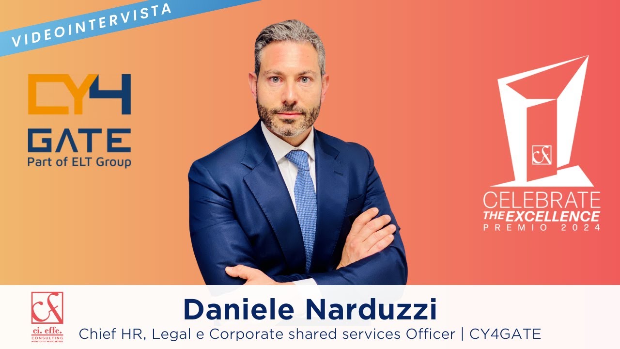 DANIELE NARDUZZI | CHIEF HR, LEGAL & CORPORATE SHARED SERVICES OFFICER CY4GATE - YouTube