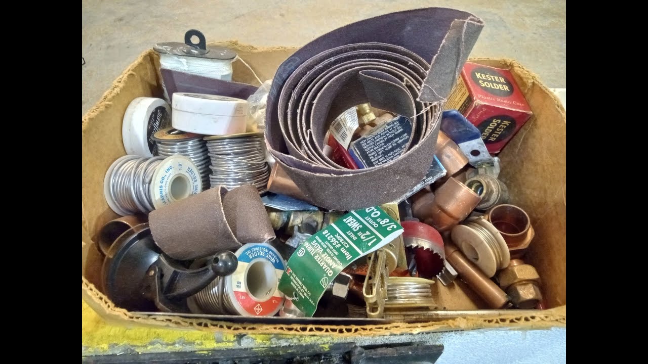 New copper hoard from plumber - YouTube