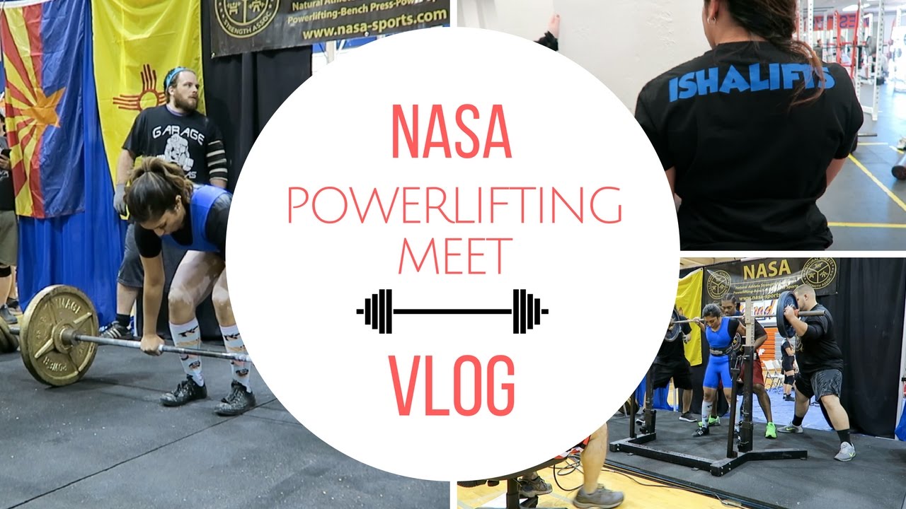 NASA Powerlifting Meet Vlog - November 5th - YouTube