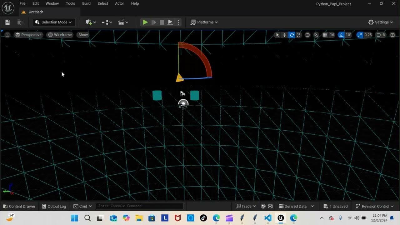 Python Papi / Unreal Engine Journey - Day 5 - Perspectives, Imaging, and Rotations - YouTube