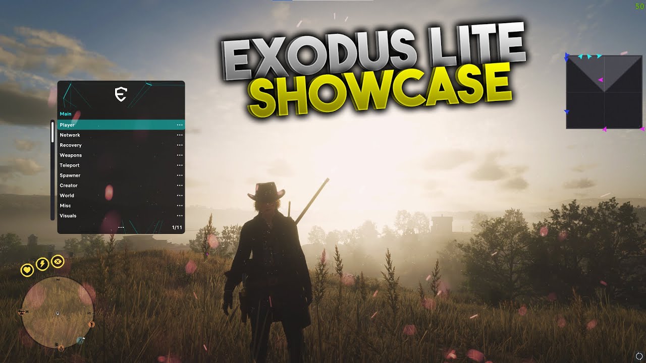 RDR2 Exodus Lite Mod Menu Showcase | Recovery Best Gold - YouTube