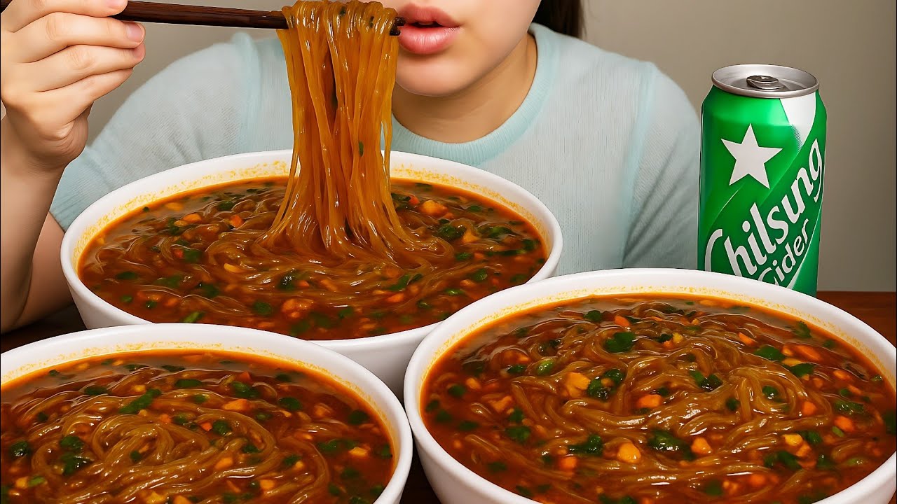 Eating Show - 66 | Mukbang ASMR eating video | Spicy Indian & Korean ...