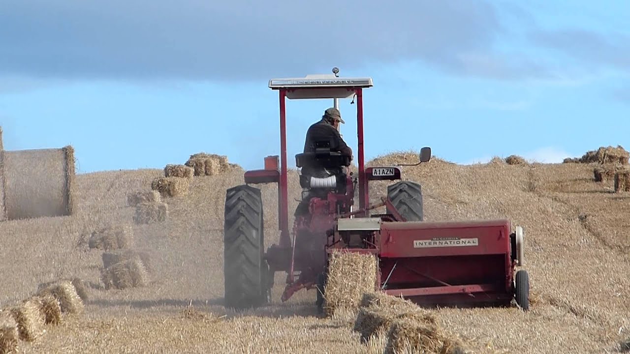 Harvest Hay Balage Southland HD - YouTube