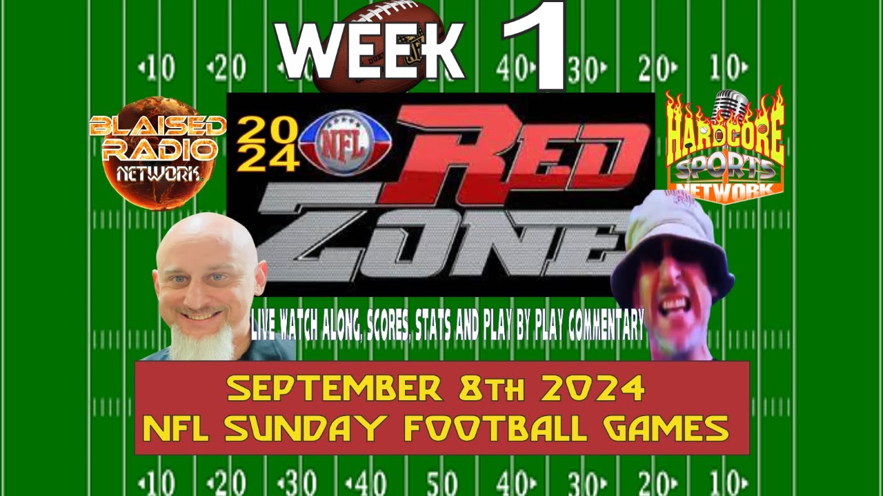 9.8 #NFL #RedZone Week 1 Watch Along and Commentary - YouTube