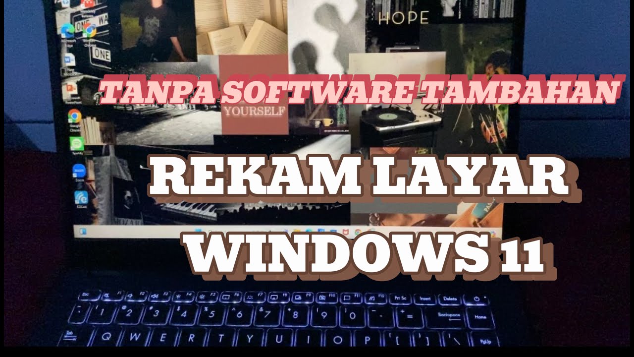 TERBARU ️CARA REKAM LAYAR DI LAPTOP WINDOWS 11 - YouTube