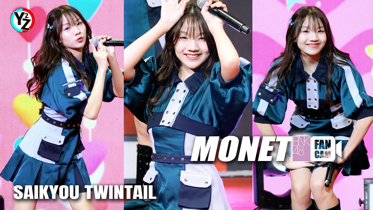 Monet BNK48 Fancam - Saikyou Twintail | BNK48 & CGM48 Roadshow Mini ...
