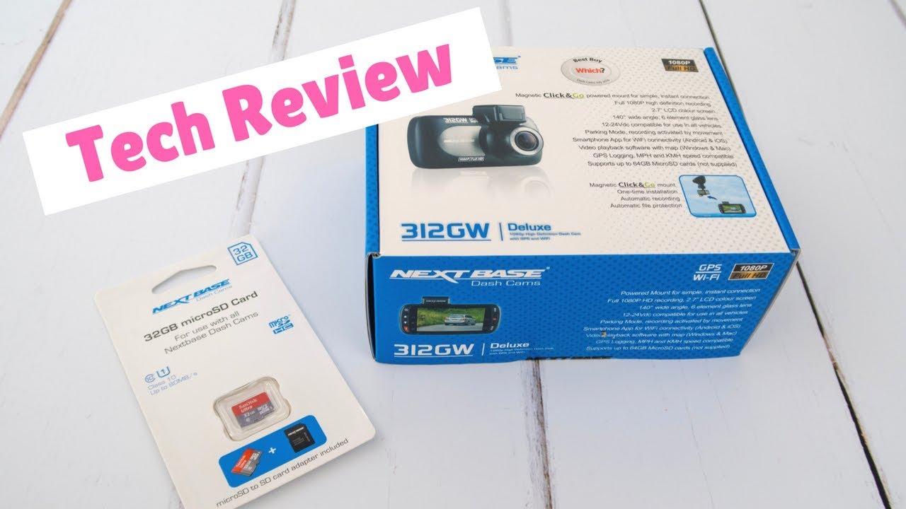 Next Base 312GW Dashcam - Unboxing, In Car Footage and Review - YouTube