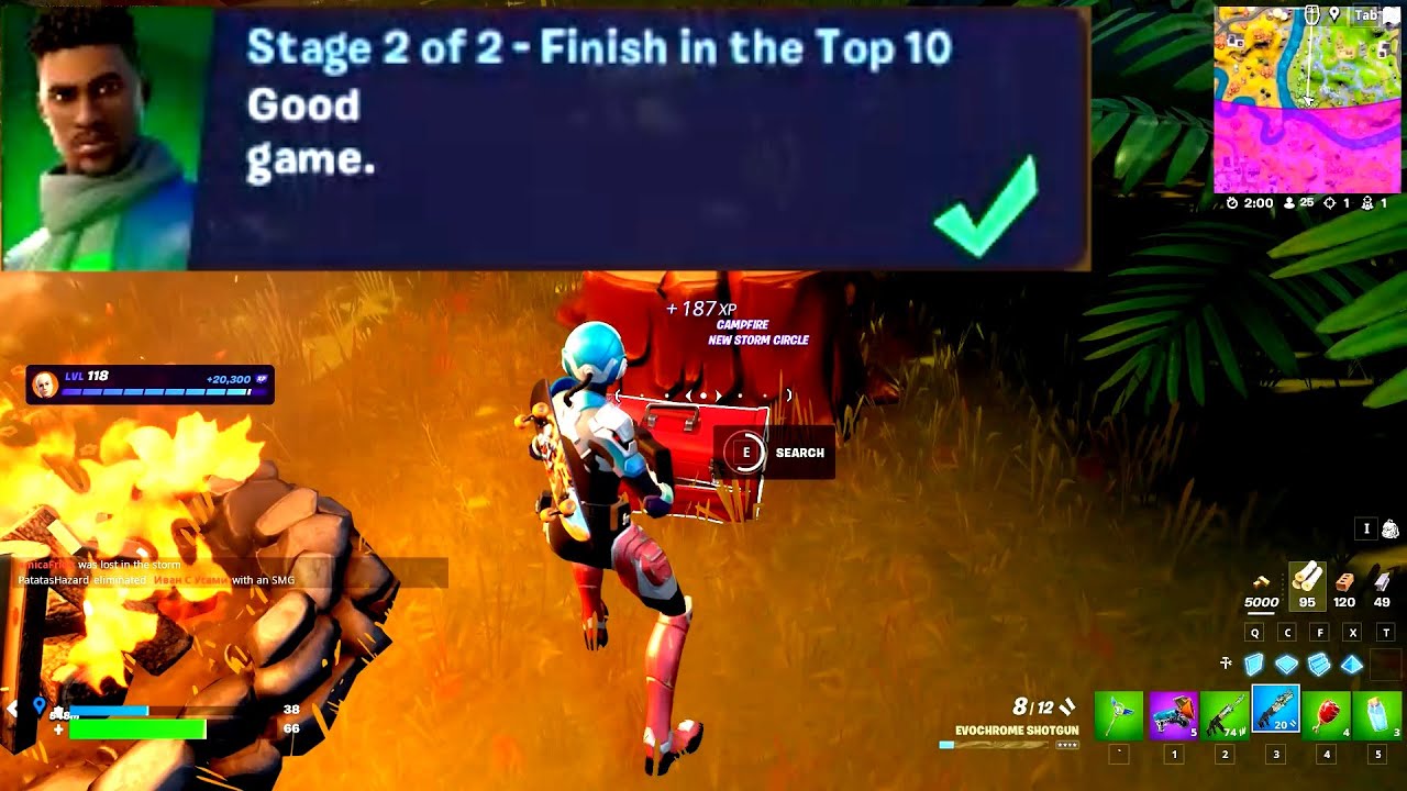 Finish in the Top 10 Fortnite - YouTube