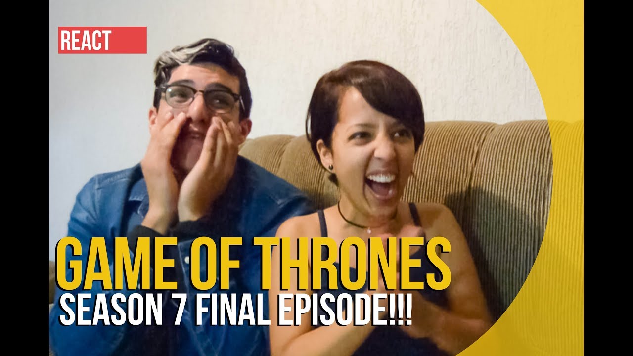 REACT - Game Of Thrones Season 7 FINAL EPISODE! - YouTube