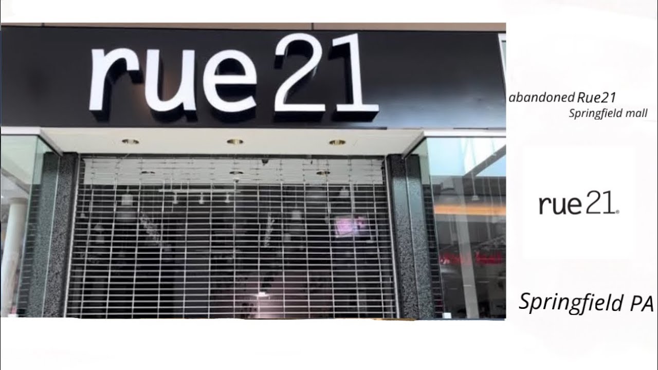 The now abandoned?! rue21 Springfield Mall, Springfield PA - YouTube