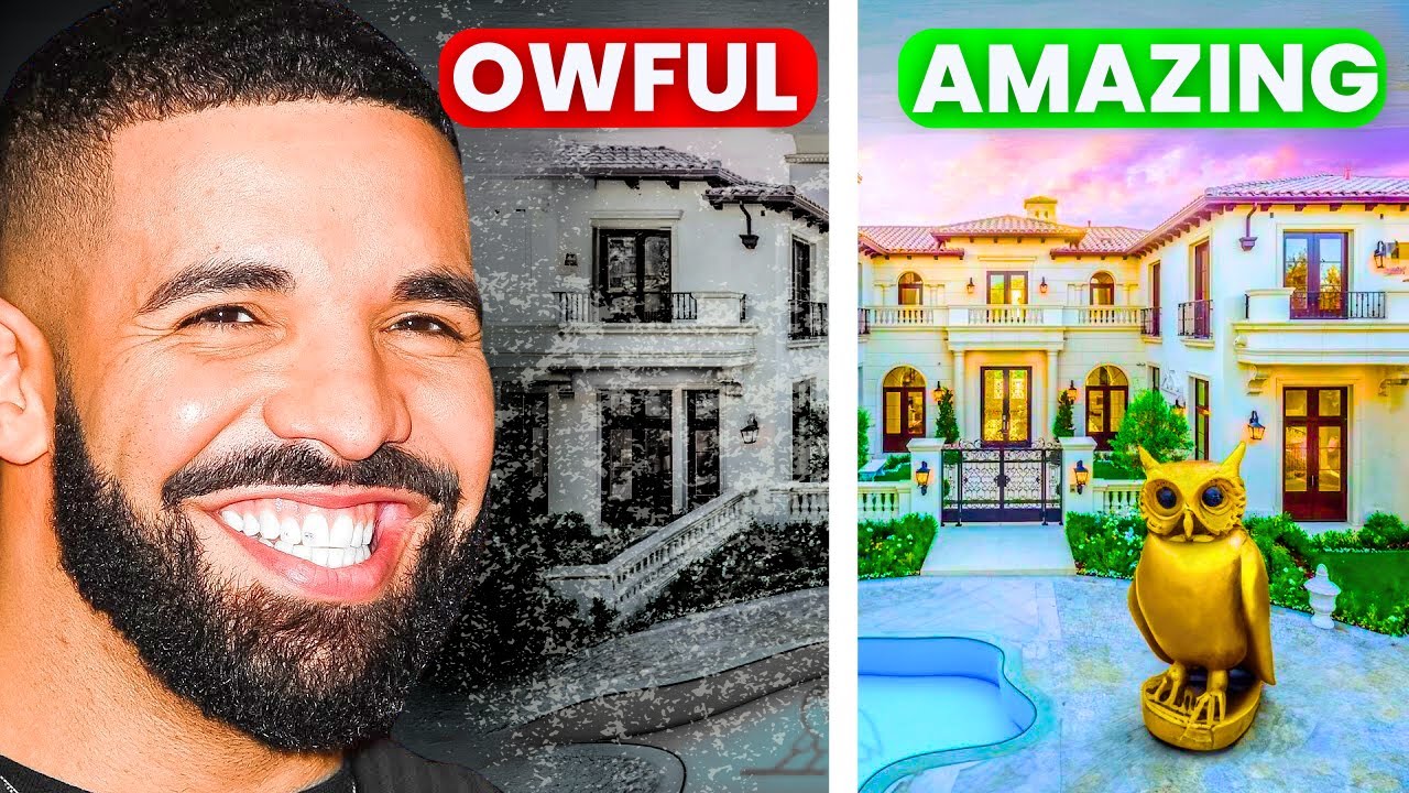 Drake's Mansion Is Both Amazing & Awful - YouTube
