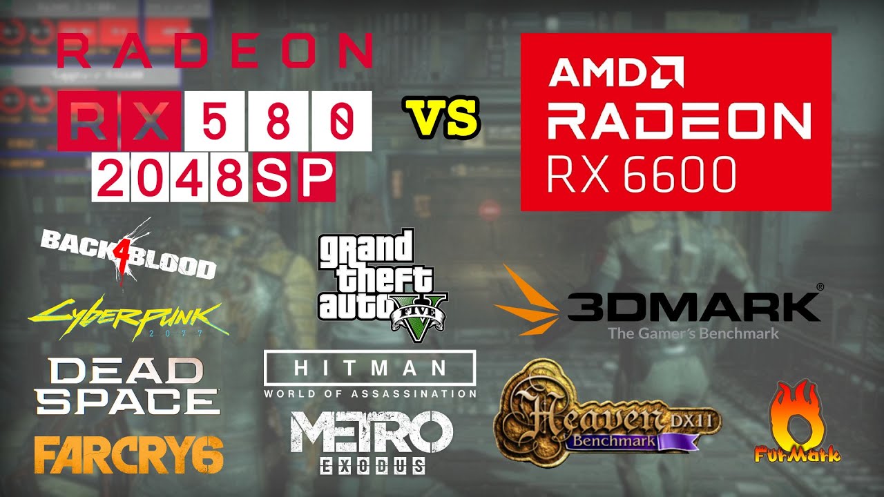 RX580 vs RX6600 | 1080p Gaming Benchmark - YouTube