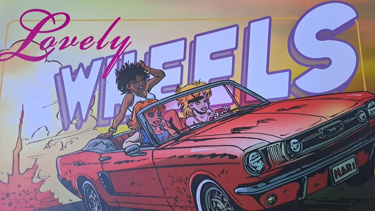 Lovely Wheels : Klassieke Wagens met knappe dames. [stripboek, artbook ...