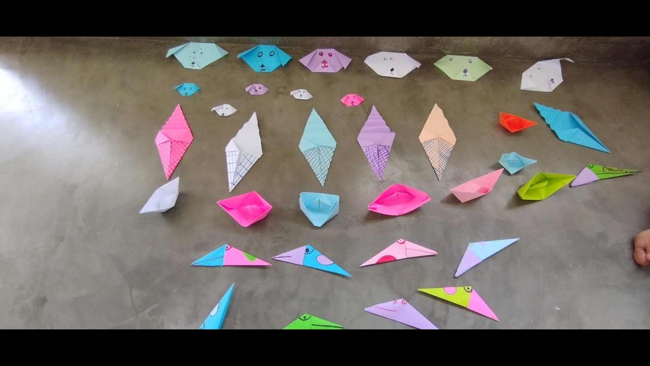 Origami workshop for children's @smile school/ CCH - YouTube