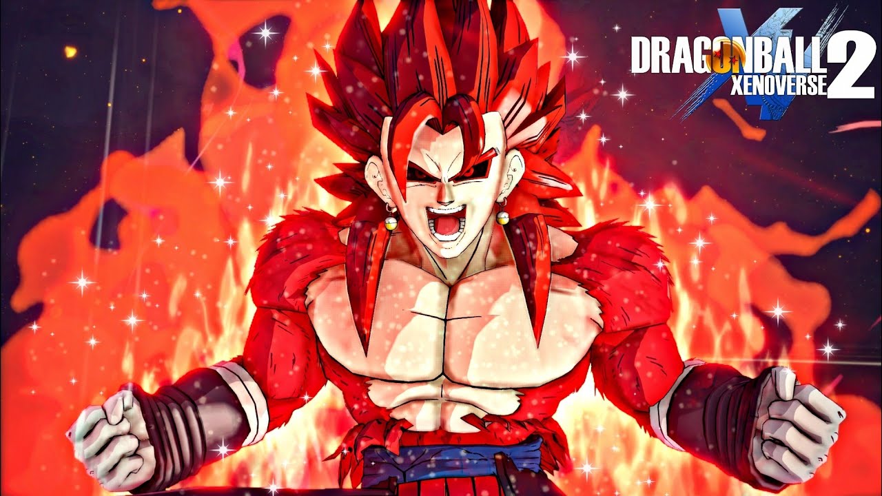 Vegito Super Saiyan 4 (Limit Breaker) Full Power Transformations Mod | Dragon Ball Xenoverse 2 ...