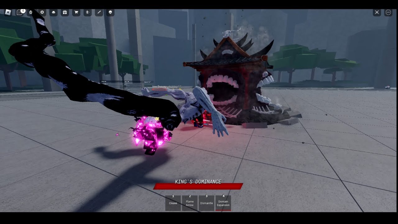 Cursed Arena Sukuna (Rework Flame Arrow and Rework Domain Expansion ...