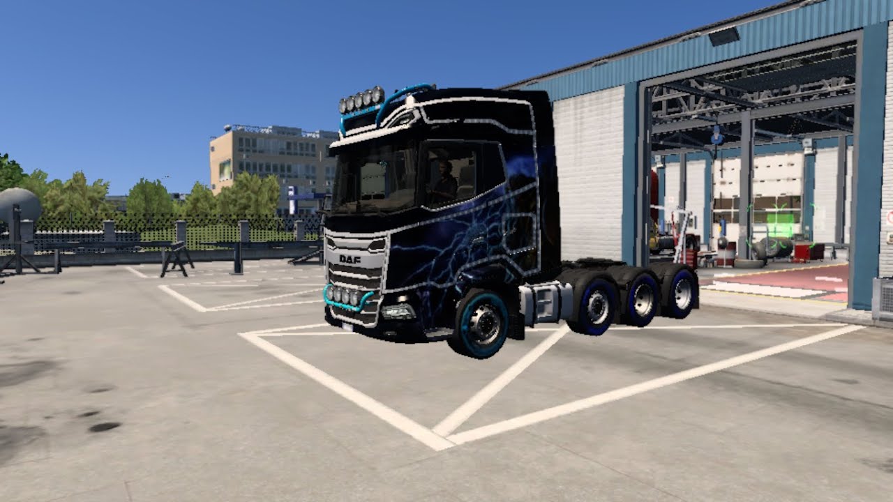Allesto un nuovo TIr DAF - EURO TRUCKS SIMULATOR 2 - YouTube
