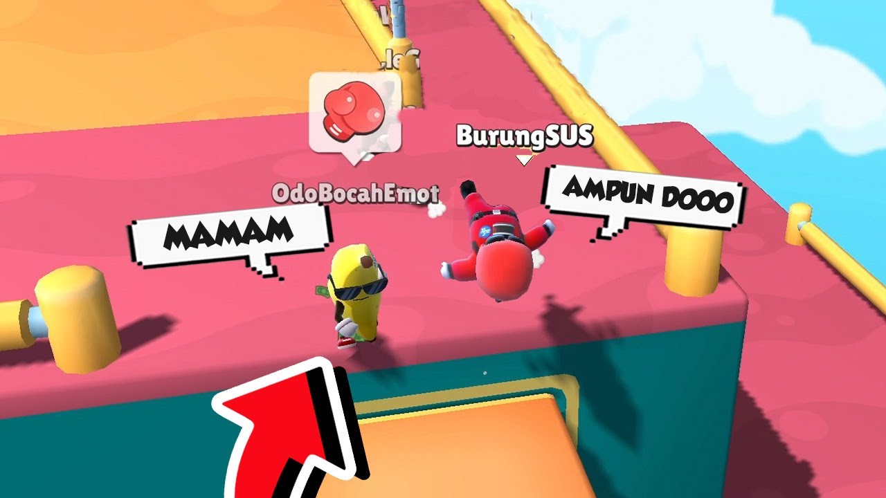 AKU DI ISENGIN ODO SAMPE EMOSI DI STUMBLE GUYS!!! - YouTube