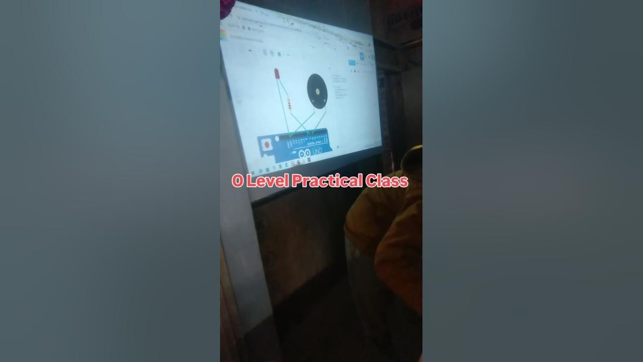 O Level M4-R5 IOT Practical Class #practical #projector #rajsir #education - YouTube