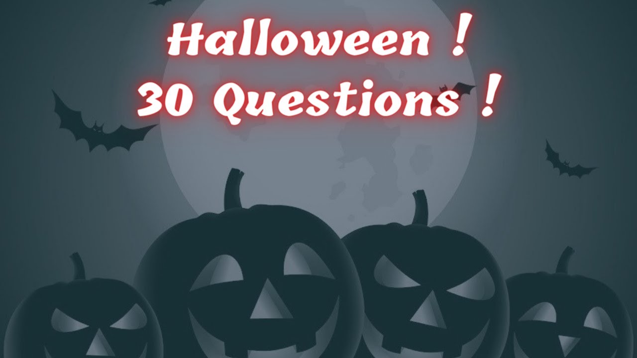 Quiz sur l'Halloween ! (Version française) - YouTube