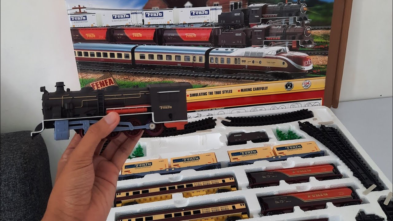 Unboxing Mainan Kereta Api Fenfa Classic - YouTube