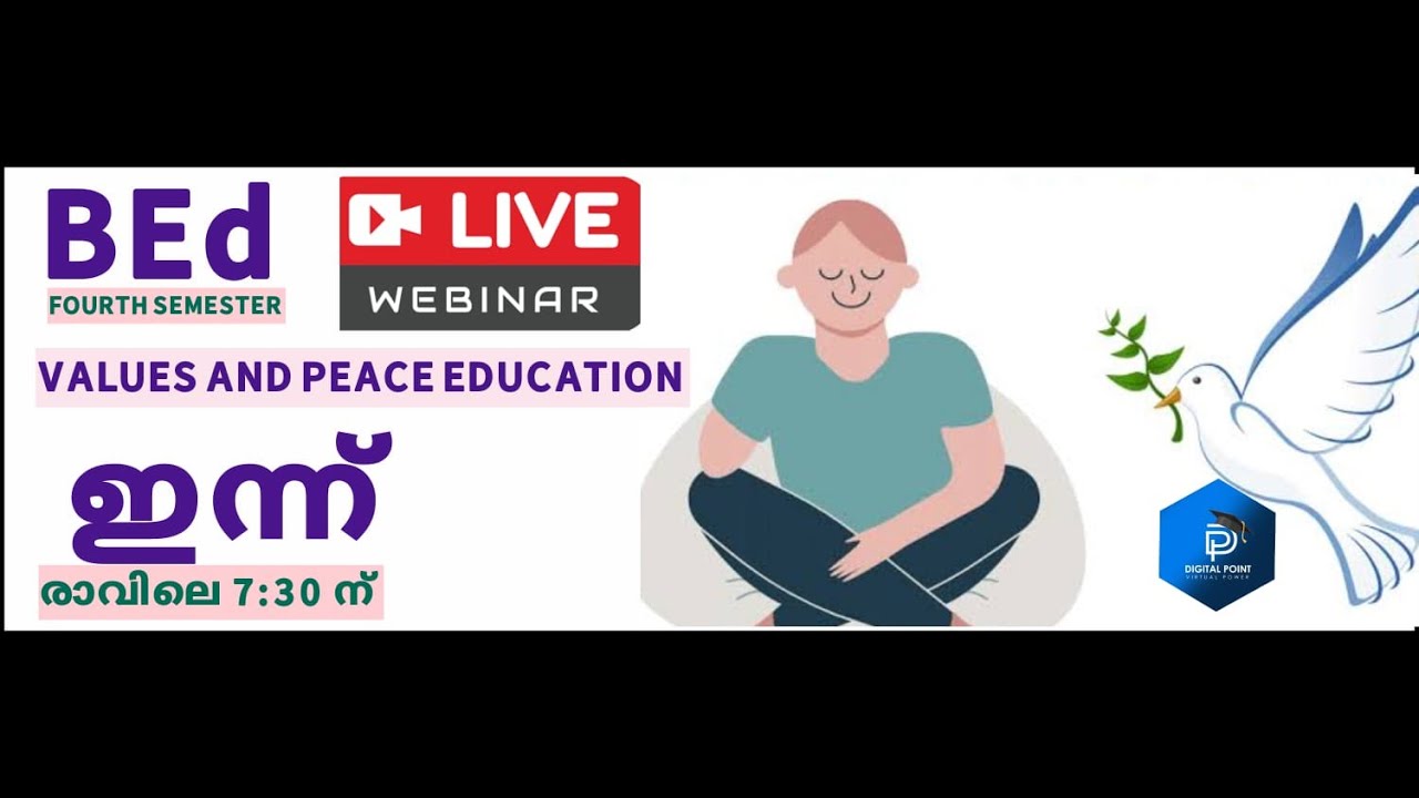 VALUES AND PEACE EDUCATION - YouTube