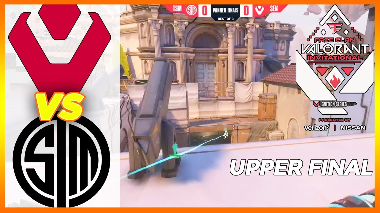 UPPER FINAL! Sentinels vs TSM HIGHLIGHTS - FaZe Clan Valorant ...