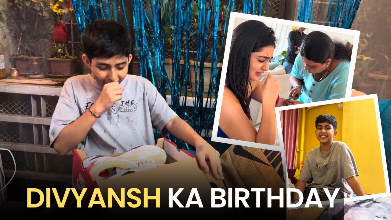 Divyansh’s Birthday Vlog 🤍 - YouTube