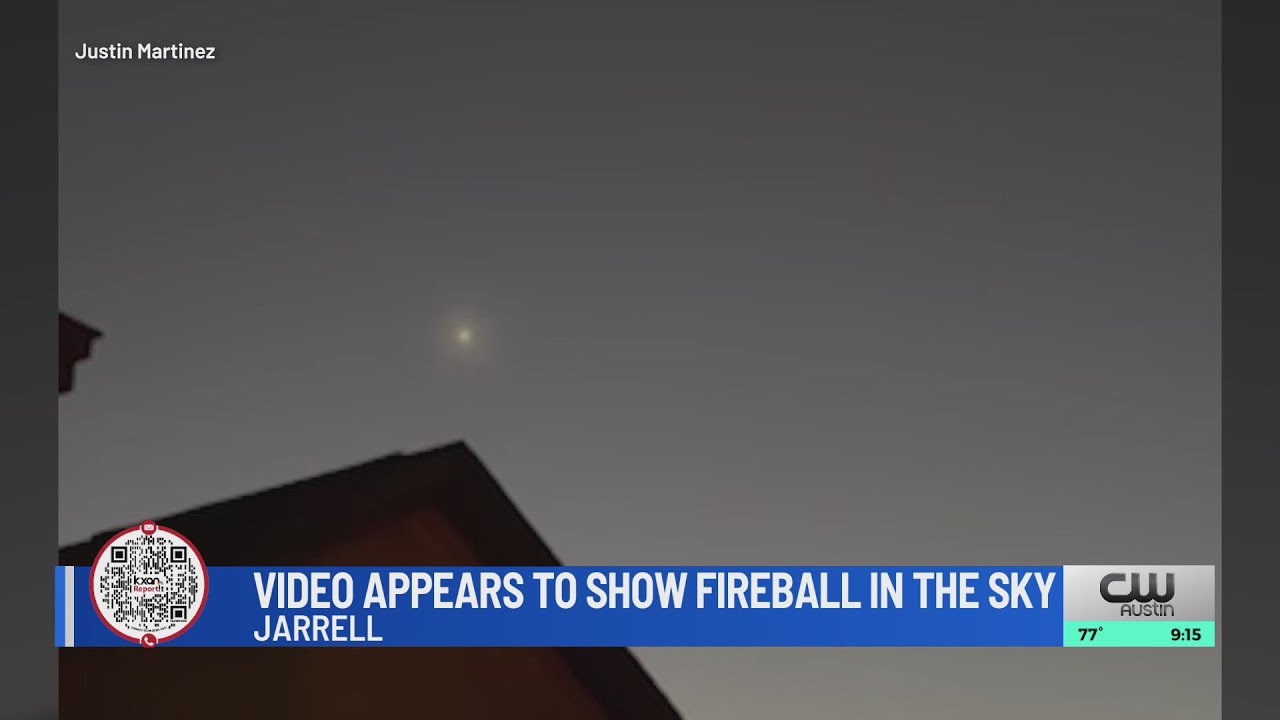 Mysterious light spotted all over Texas Friday - YouTube