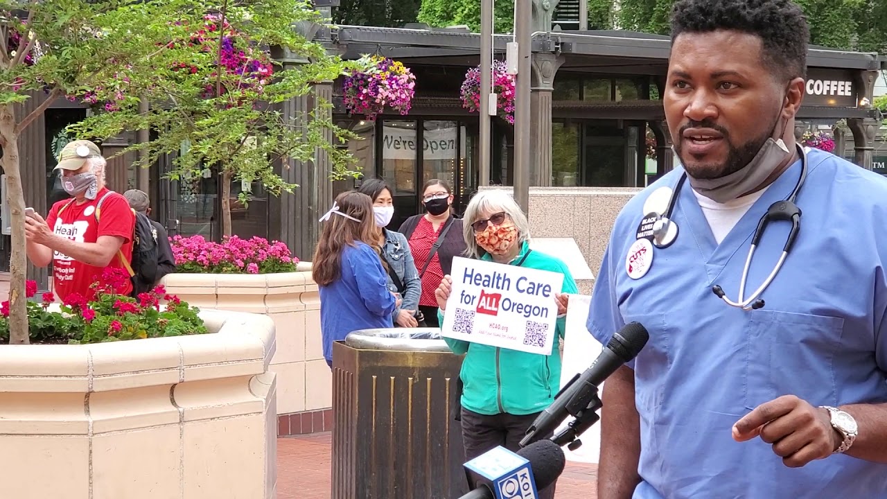 Travis Nelson, RN, Nurses for Single Payer 6/29/20 - YouTube