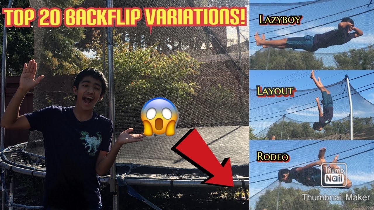 TOP 20 BACKFLIP VARIATIONS! - YouTube