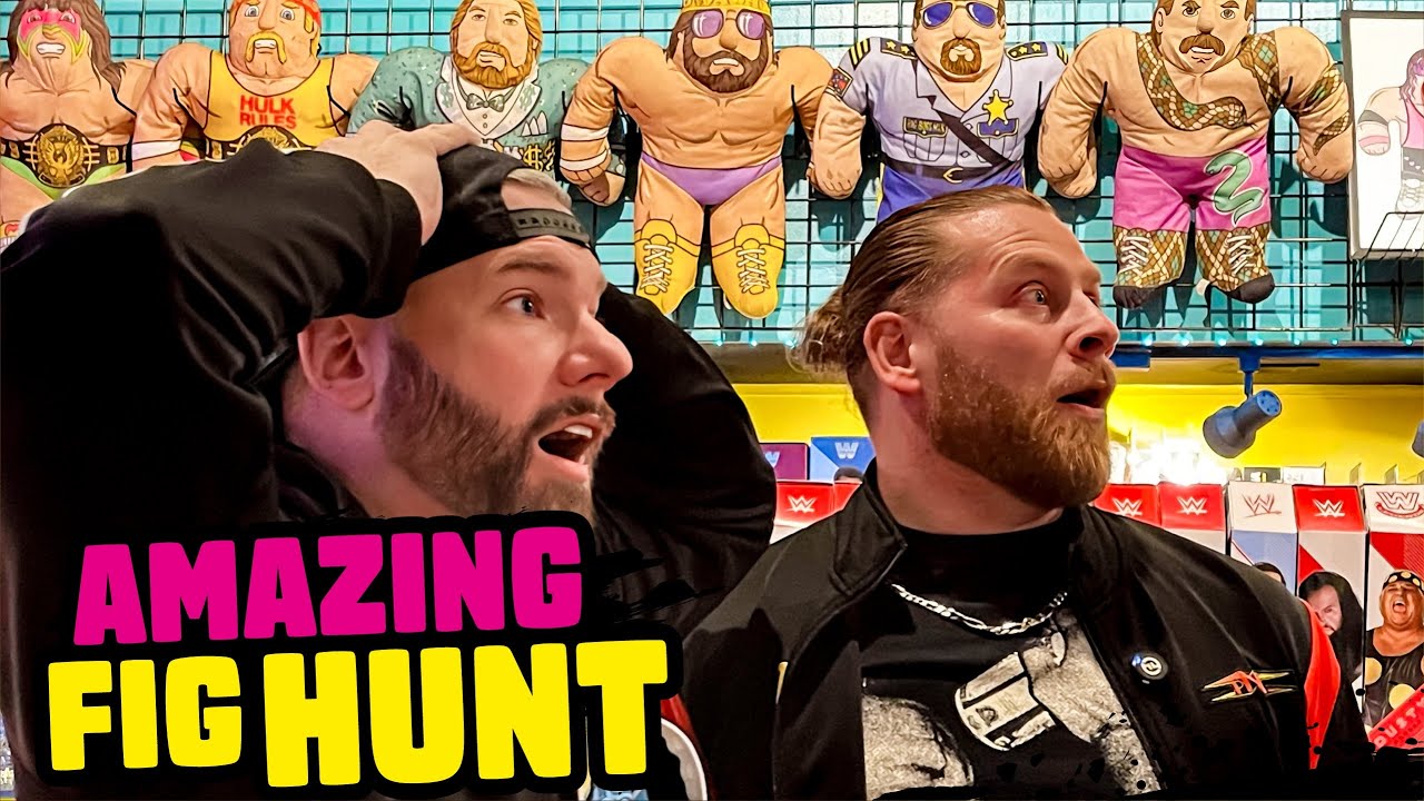 Pro Wrestler Retires and Opens AMAZING Vintage Toy Store - YouTube
