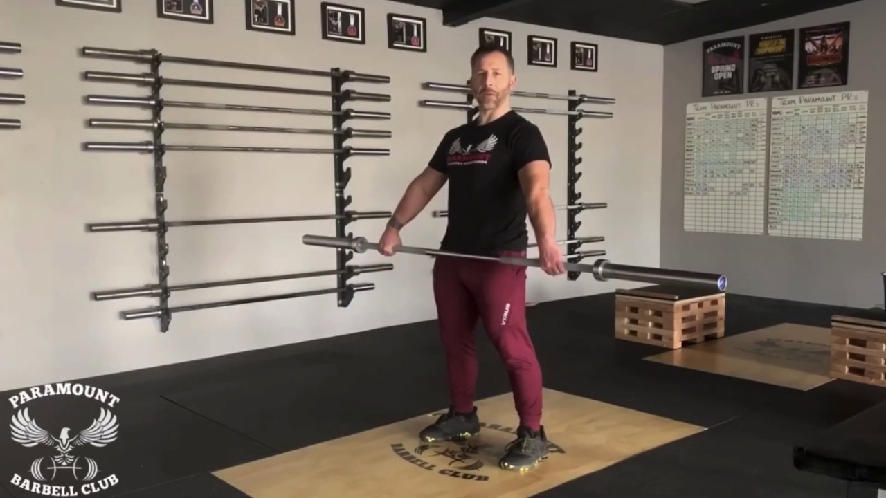 High Hang Snatch Technique - YouTube