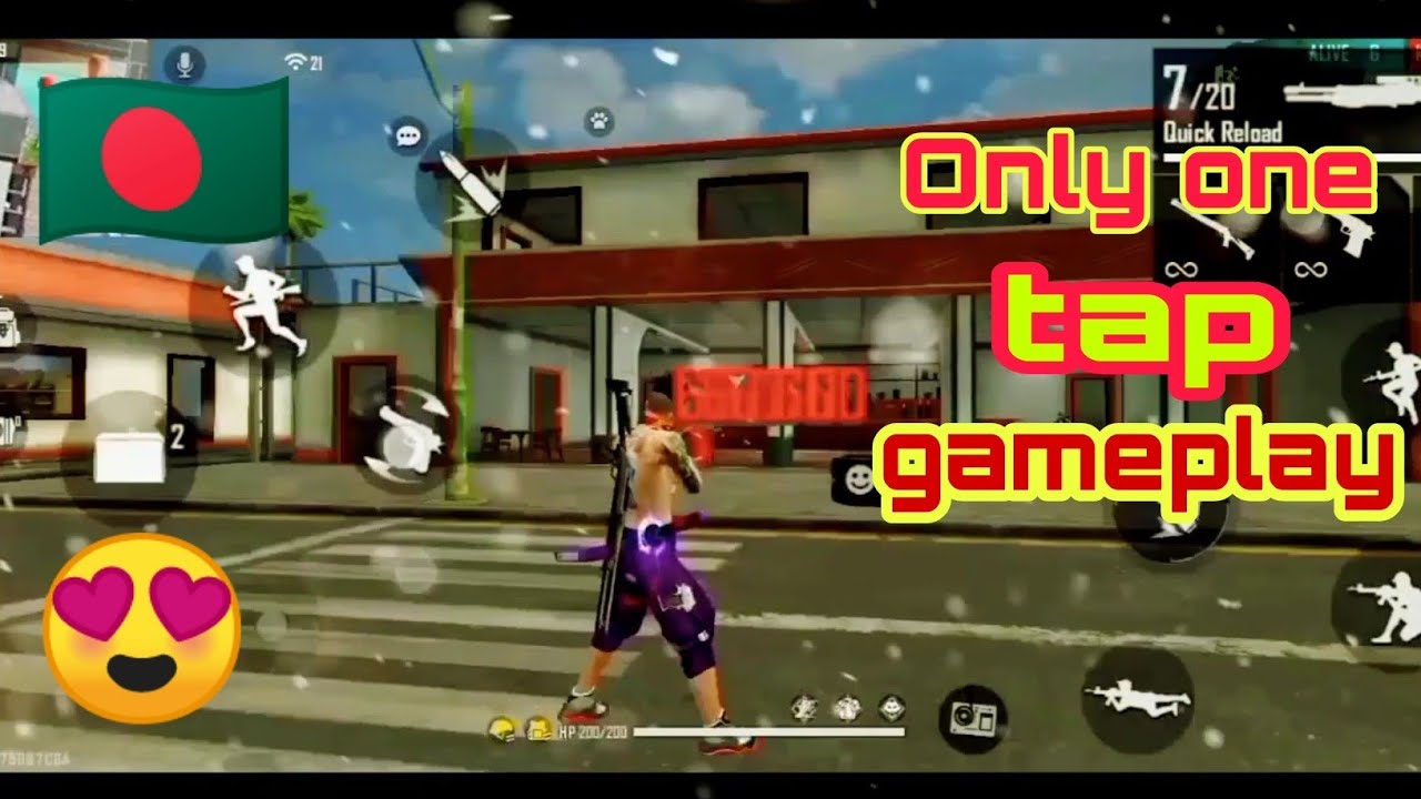 free fire one tap headshot gameplay - YouTube