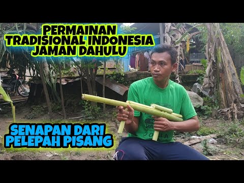 SENAPAN DARI PELEPAH PISANG