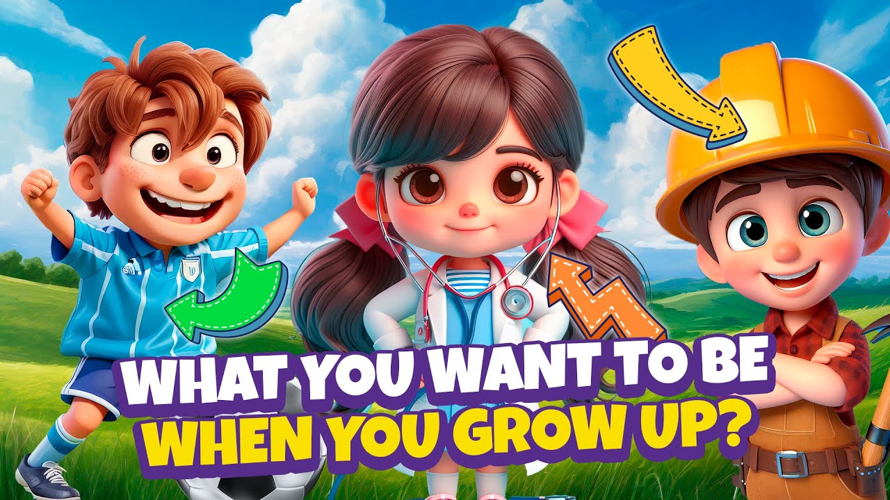 What you want to be when you grow up? Professions for Kids - YouTube