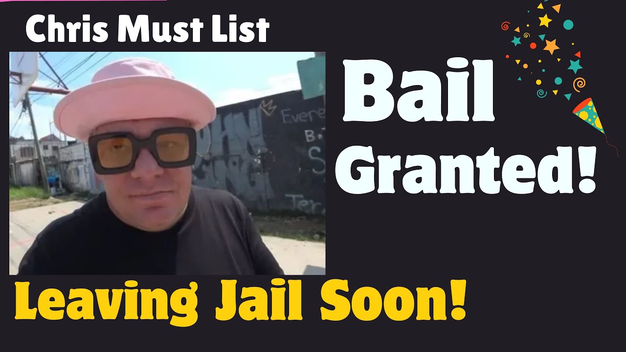 Chris Must List Is Being Released From Jail after Bail Granted by Court ...
