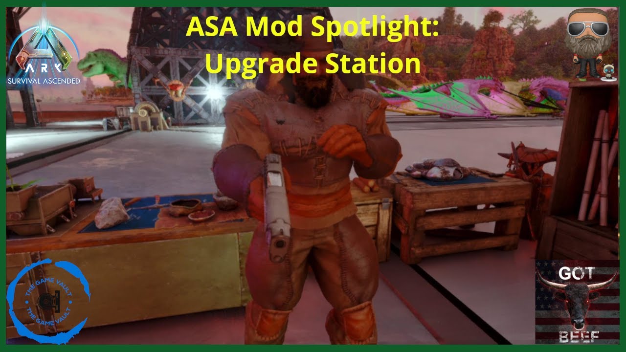 Ark Survival Ascended [PS5]: Mod Spotlight - Upgrade Station - YouTube